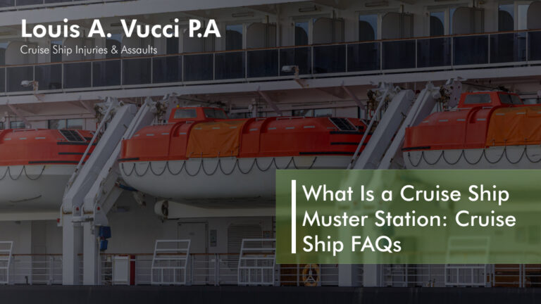 What Is a Muster Station? Cruise Ship FAQs | Louis A. Vucci P.A.
